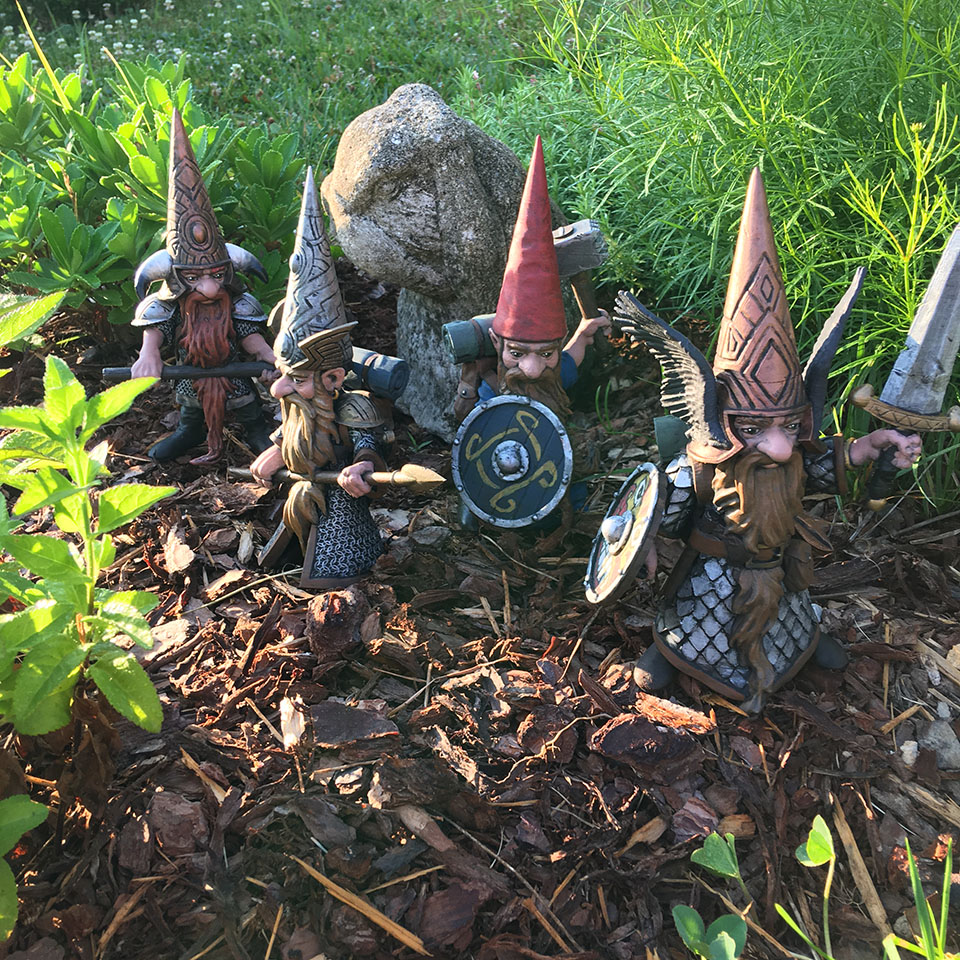 Painting 3Dprinted Gnomes – Zandoria Studios